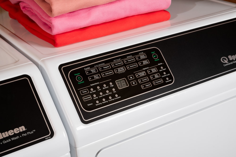 Speed Queen SPWADREW7009 Side-by-Side Washer & Dryer Set with Front ...