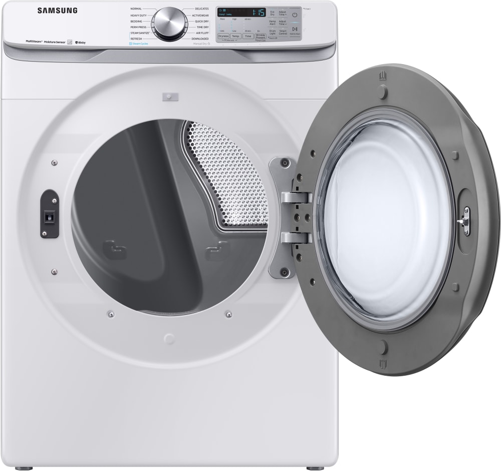 Samsung DVG50R8500W 27 Inch Gas Smart Dryer with 7.5 Cu. Ft. Capacity ...