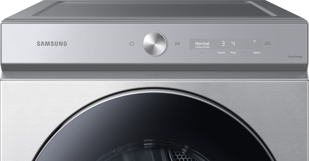 Samsung DVE53BB8900T 27 Inch Smart Electric Dryer with 7.6 Cu. Ft ...
