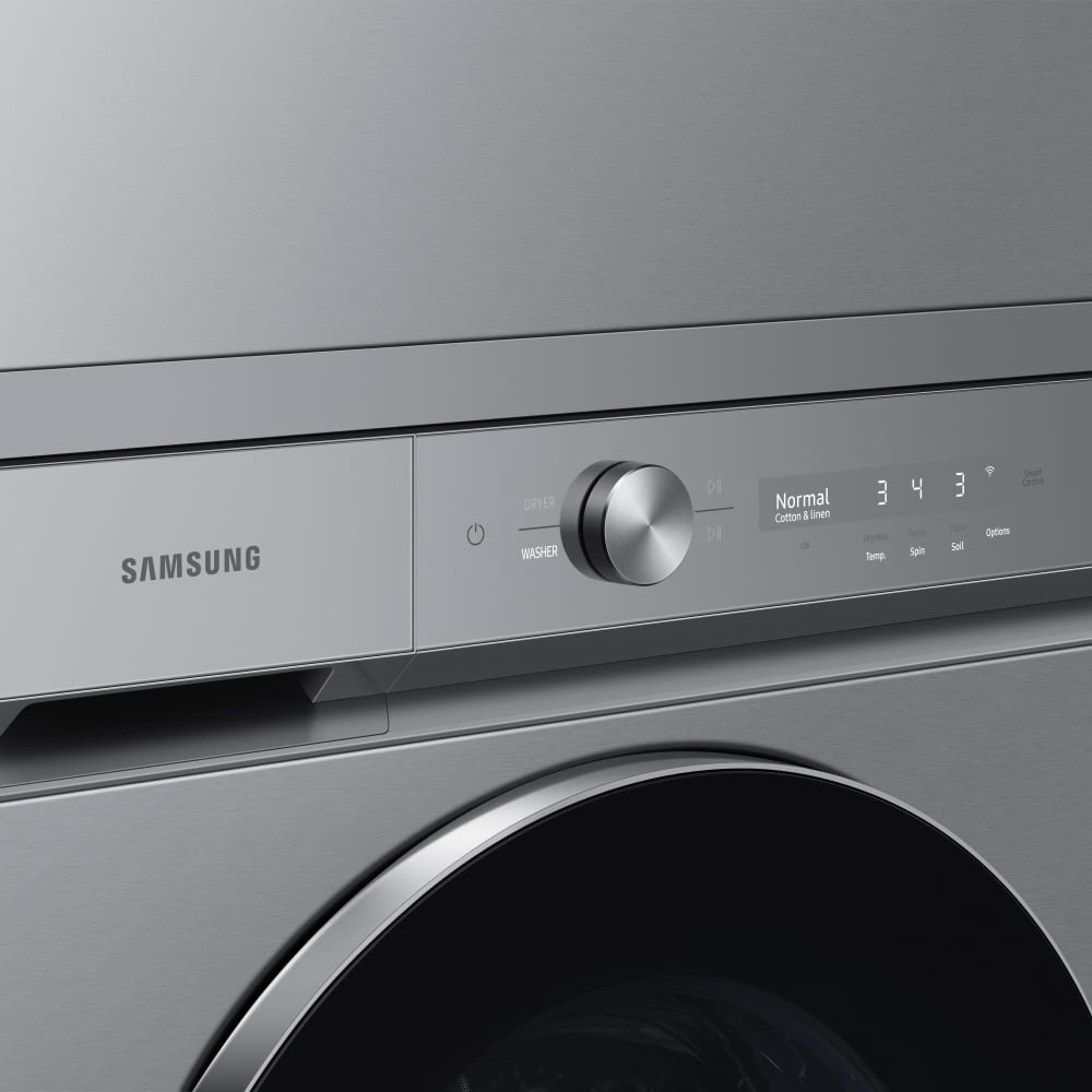 Samsung DVE53BB8900T 27 Inch Smart Electric Dryer with 7.6 Cu. Ft ...
