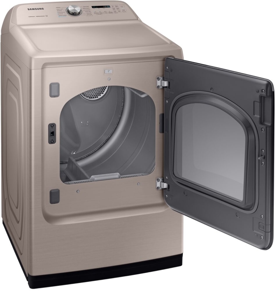 Samsung DVE54R7600C 27 Inch Electric Dryer with 7.4 Cu. Ft. Capacity ...