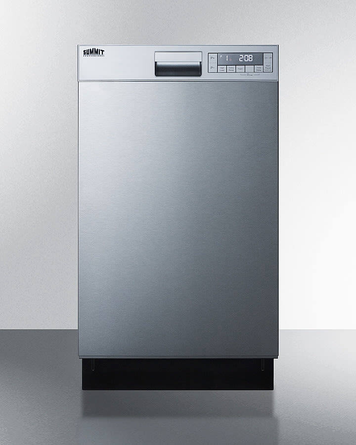 Summit DW18SS31ADA 18 Inch Full Console Built In Dishwasher with 8 ...