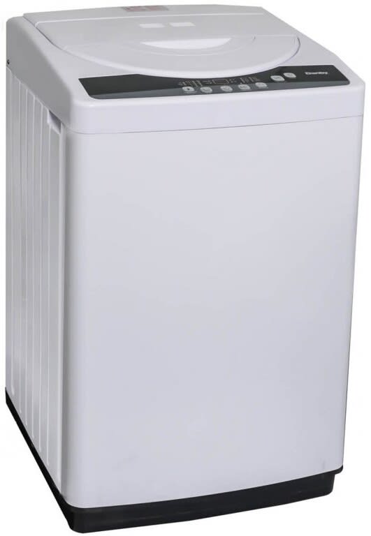 Danby DWM065A1WDB6 22 Inch Top Load Washer with 1.8 Cu. Ft. Capacity, 4 ...