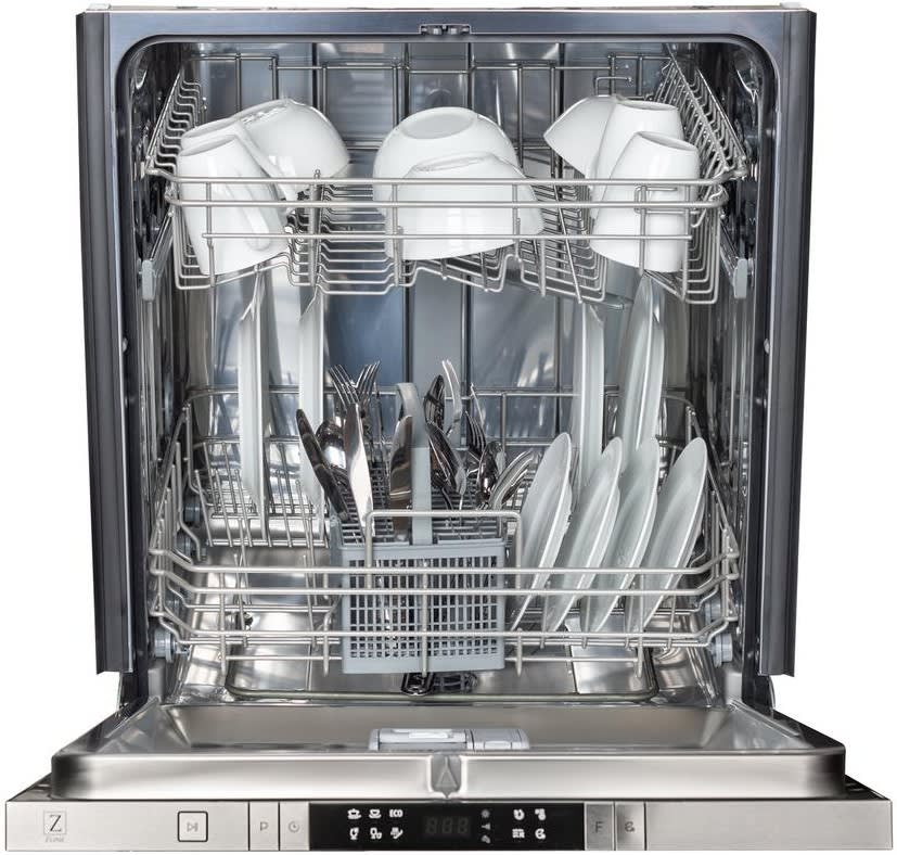 ZLINE DWRMH24 24 Inch Fully Integrated Built-In Dishwasher with 20 ...