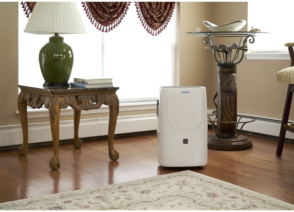 Emerson EAD40E1T 40 Pint Dehumidifier with Digital Humidistat, 24-Hour ...