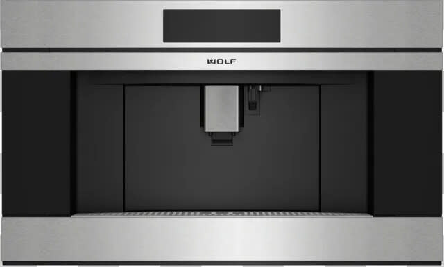 Wolf EC3050CMS 30 Inch Built-In Contemporary Coffee System with Full ...