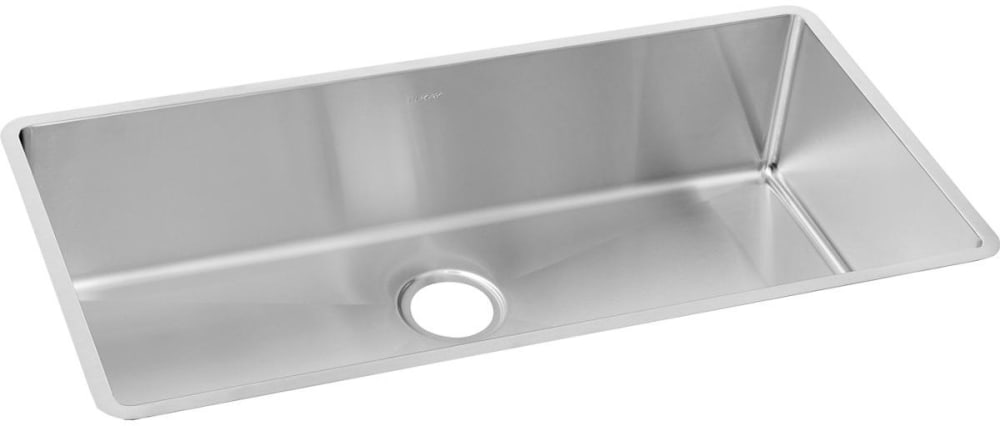 Elkay ECTRU35179T 36 Inch Single Bowl Undermount Kitchen Sink with 18 ...