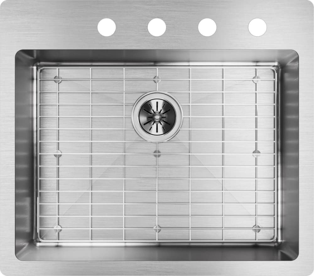Elkay ECTSR25229TBG4 25 Inch Single Bowl Dual Mount Kitchen Sink Kit ...