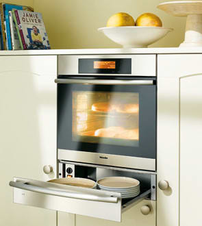 Miele EGW406014SS 24 Inch Plate and Cup Warming Drawer with Convection ...