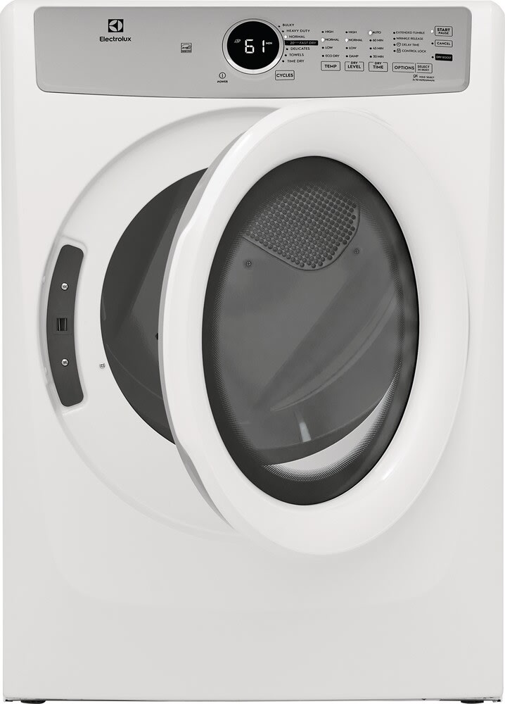 Electrolux ELFG7337AW 27 Inch Gas Dryer with 8.0 Cu. Ft. Capacity ...
