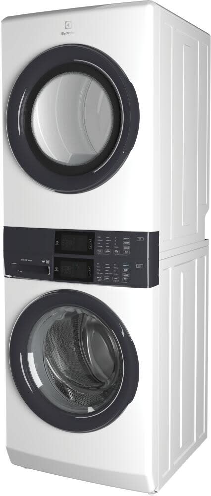 Electrolux ELTE7300AW 27 Inch Electric Stacked Laundry Tower with 4.4 ...