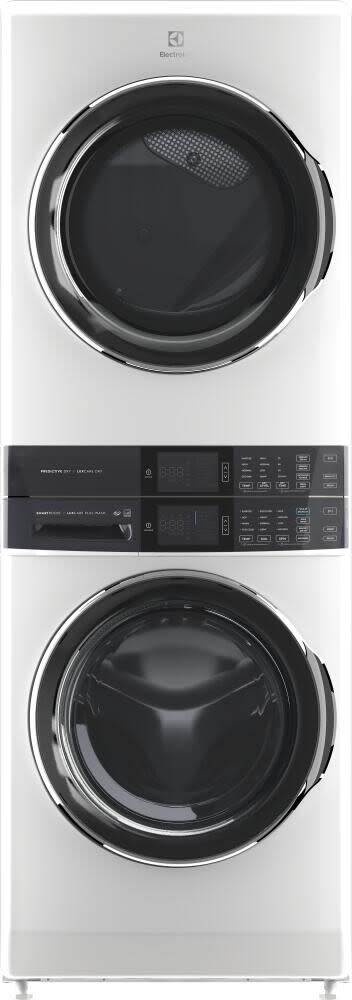 Electrolux ELTE7600AW 27 Inch Electric Stacked Laundry Tower with 4.5 ...