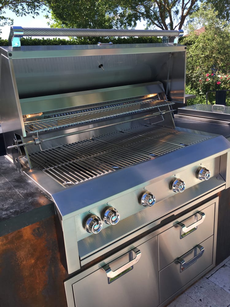 Hestan EMBR42LPYW 42 Inch Built-In Grill with Ceramic Infrared ...
