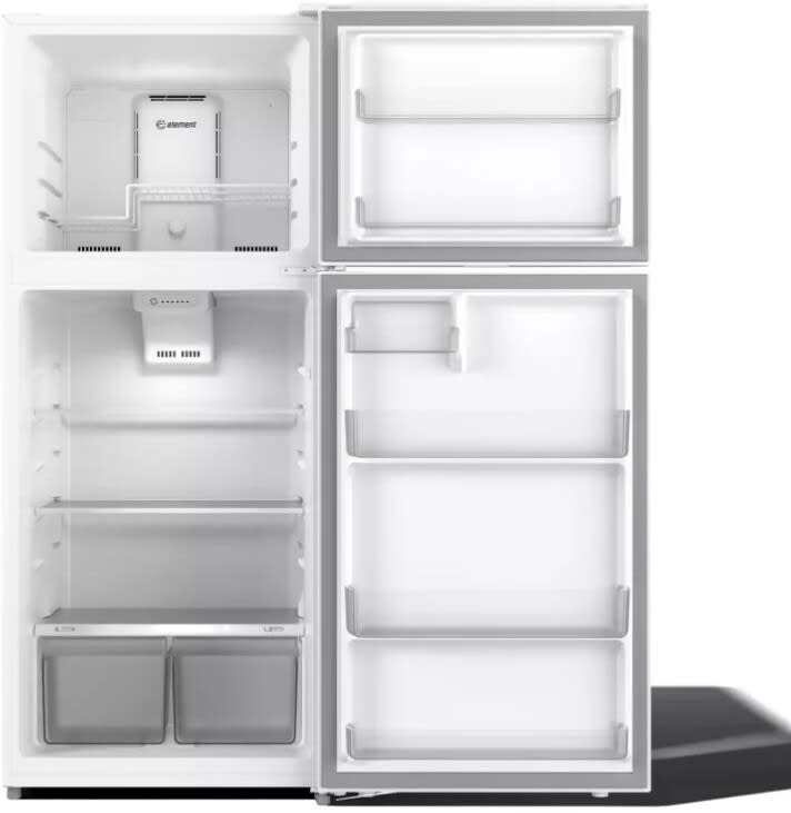 Element ENR18TFGCW 28 Inch Freestanding Top-Freezer Refrigerator with ...