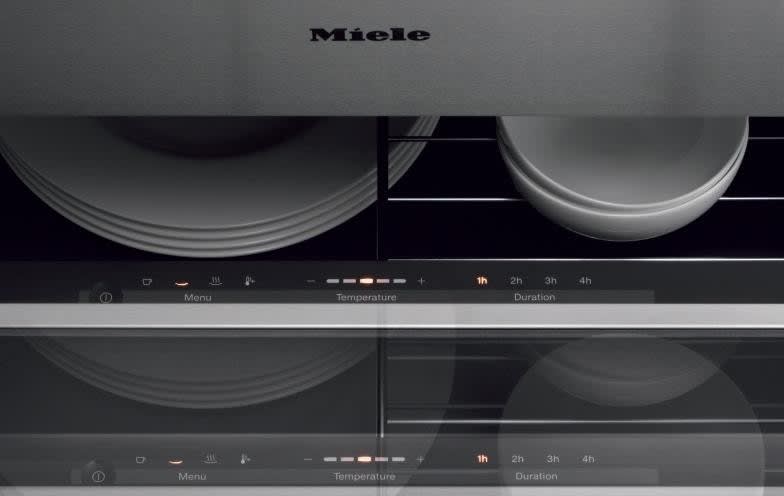 Miele ESW6214GRGR 24 Inch Warming Drawer with Fan-Assisted Heating ...
