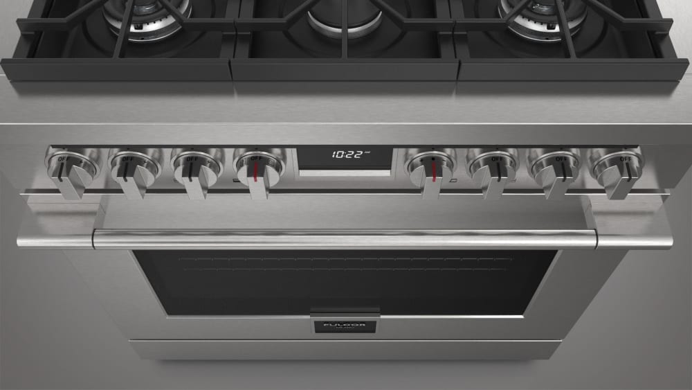Fulgor Milano F4PDF366S1 36 Inch Pro-Style Dual Fuel Range with 5.7 Cu ...
