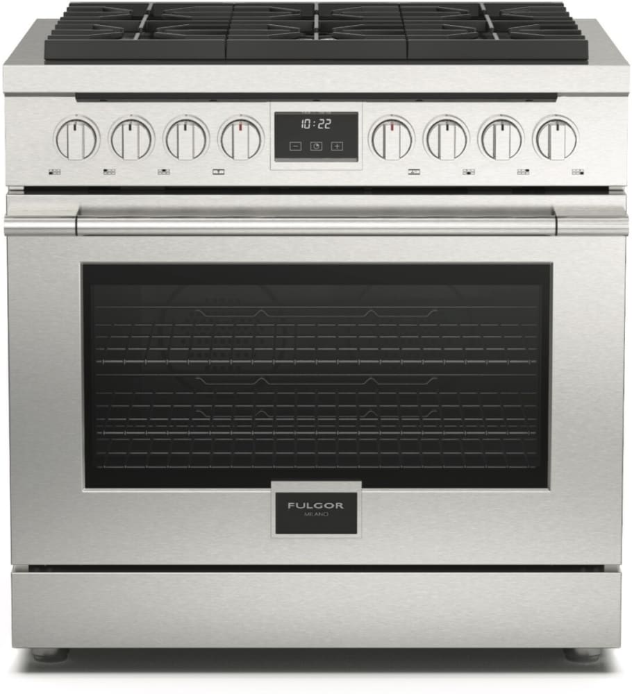 Fulgor Milano F4PGR366S2 36 Inch Freestanding Gas Range with 3 Duel ...