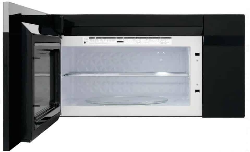 XO XOOTR30BS 1.6 cu. ft. Capacity, Over Range Microwave Oven with 1000W ...