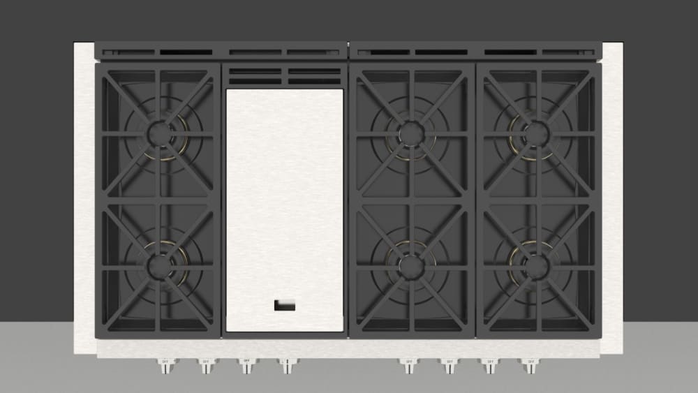 Fulgor Milano F6GRT486GS1 48 Inch Gas Rangetop with 6 Sealed Burners ...