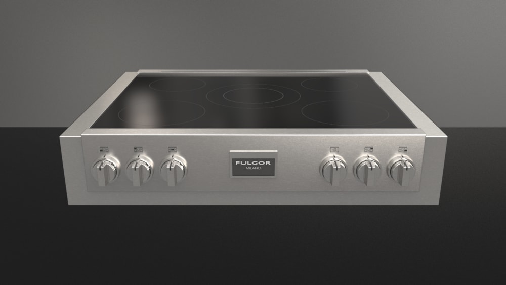 Fulgor Milano F6IRT365S1 36 Inch Induction Rangetop with 5 Cooking ...