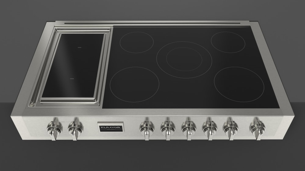 Fulgor Milano F6IRT485GS1 48 Inch Induction Rangetop with 5 Elements ...