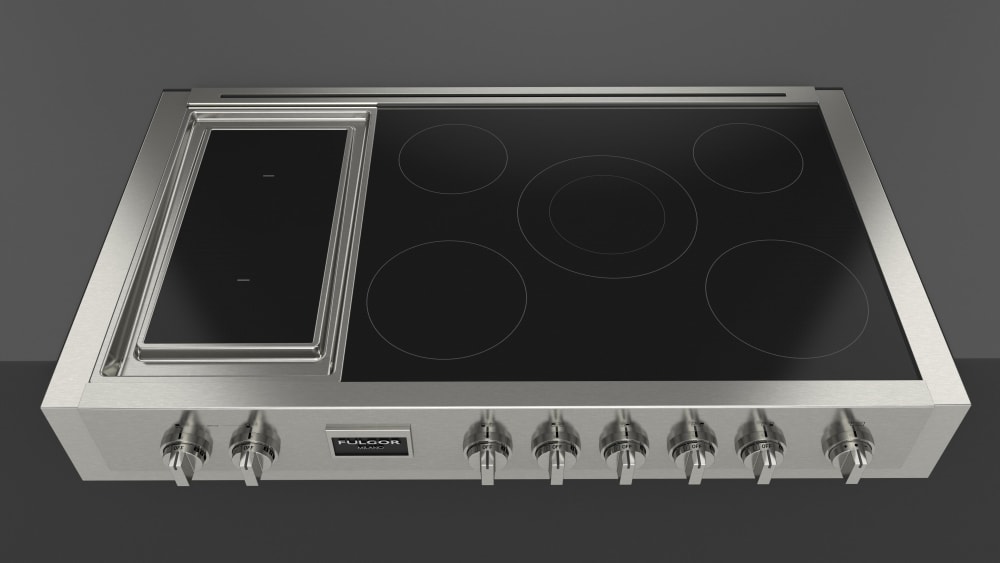 Fulgor Milano F6IRT485GS1 48 Inch Induction Rangetop with 5 Elements ...