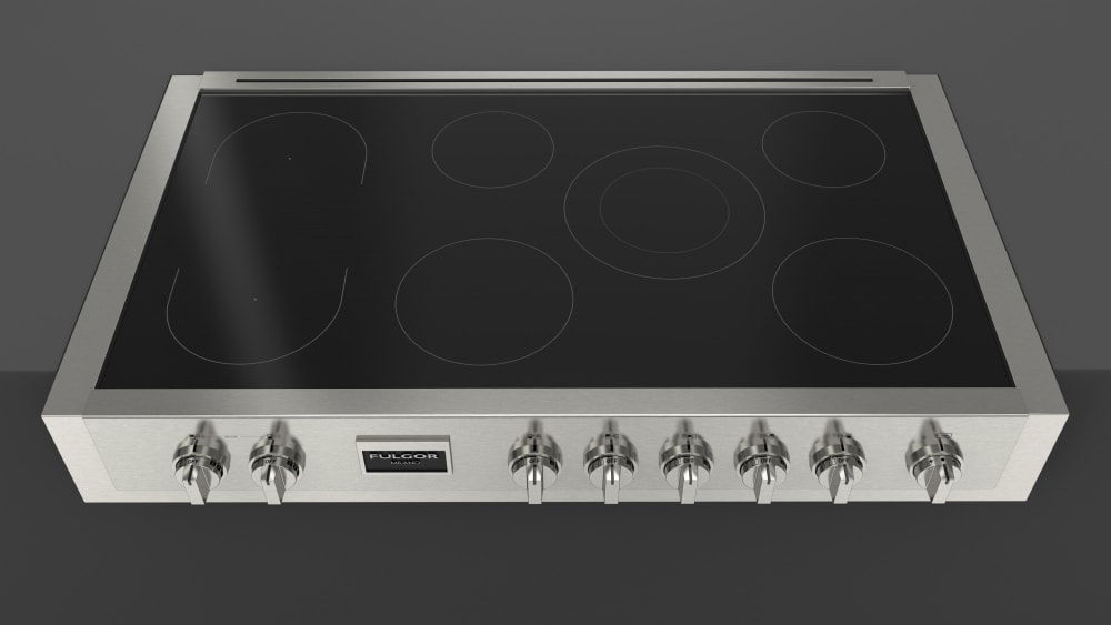 Fulgor Milano F6IRT487S1 48 Inch Induction Rangetop with 7 Elements ...