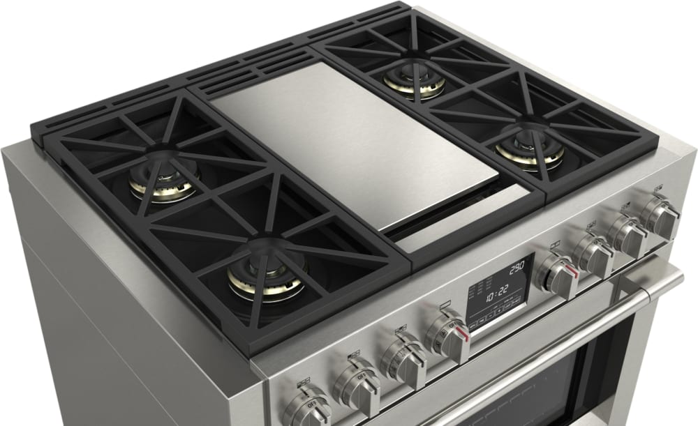 Fulgor Milano F6PDF364GS1 36 Inch Freestanding Professional Dual Fuel ...
