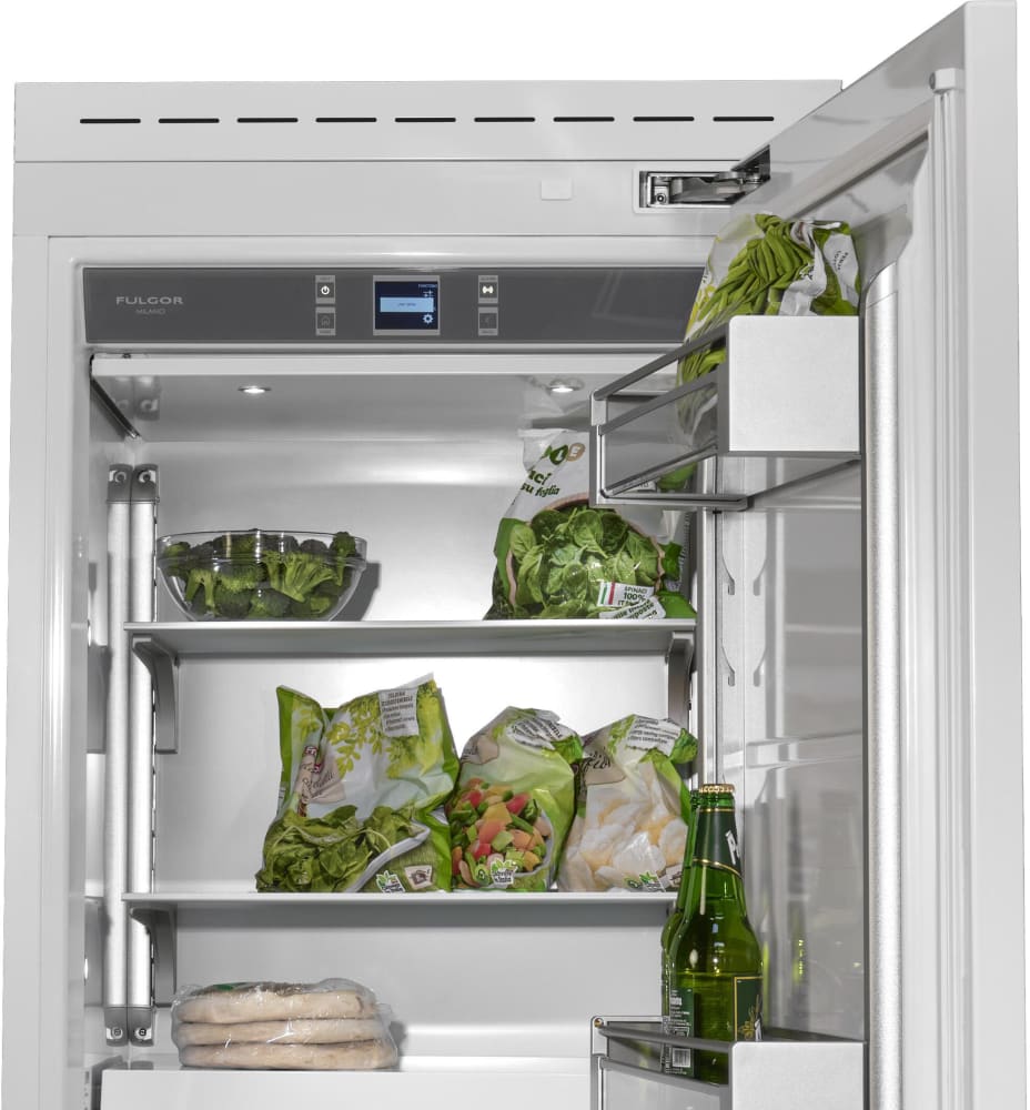 Fulgor Milano FMREFR11 Side-by-Side Column Refrigerator & Freezer Set ...
