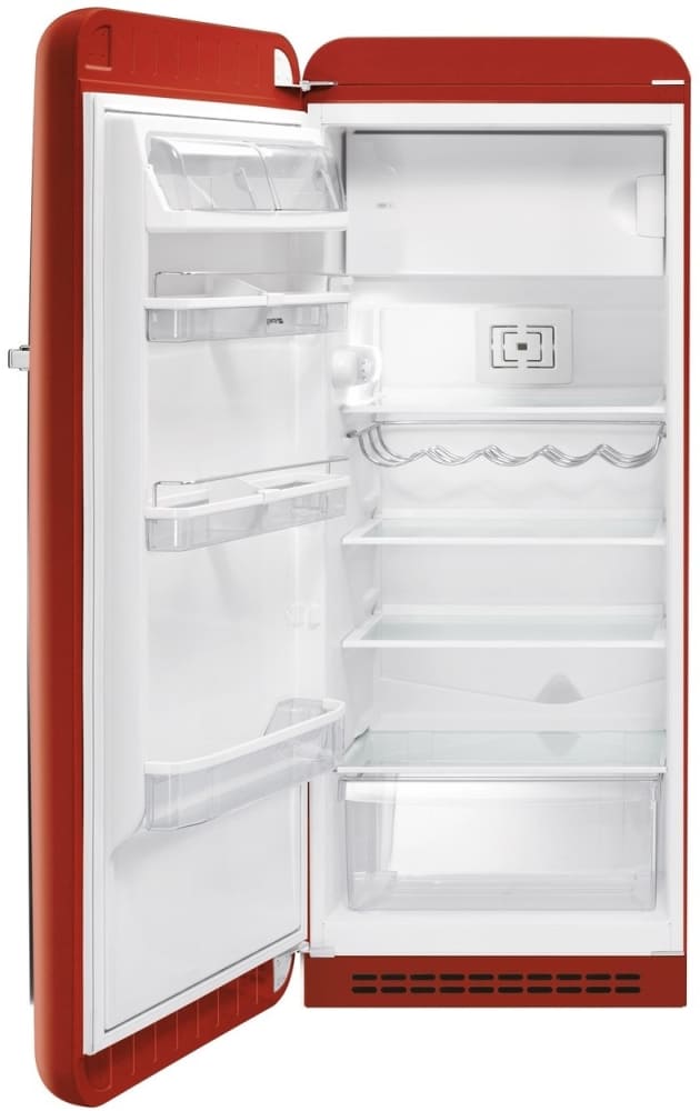 Smeg FAB28URL 9.22 cu. ft. 50's Style Refrigerator with Adjustable ...