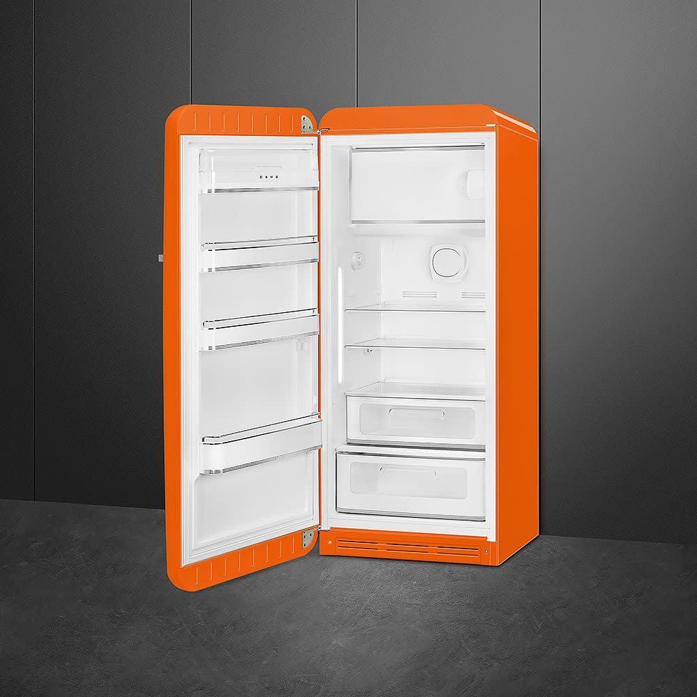 Smeg FAB28ULOR3 24 Inch Top Freezer Refrigerator with 9.92 cu. ft ...