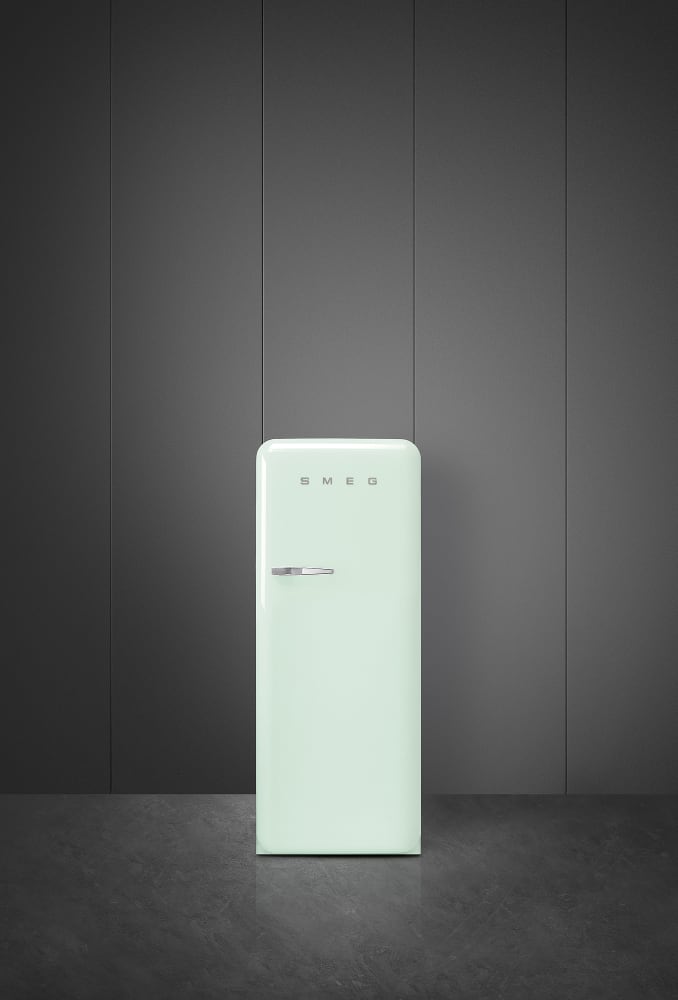Smeg FAB28UPGR1 24 Inch Refrigerator with 9.22 cu. ft. Capacity ...