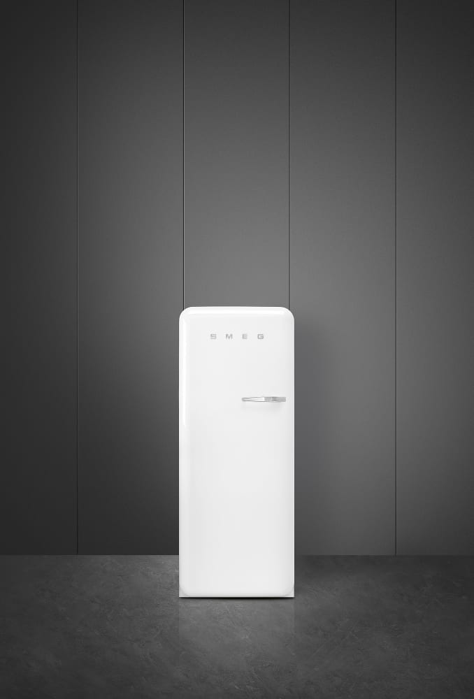 Smeg FAB28UWHL1 24 Inch Refrigerator with 9.22 cu. ft. Capacity ...
