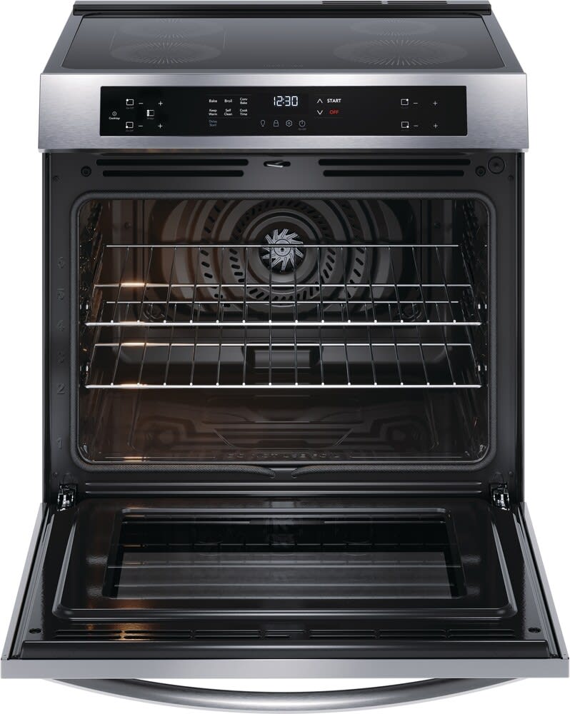 Frigidaire FCFI3083AS 30 Inch Freestanding Induction Range with 4 ...