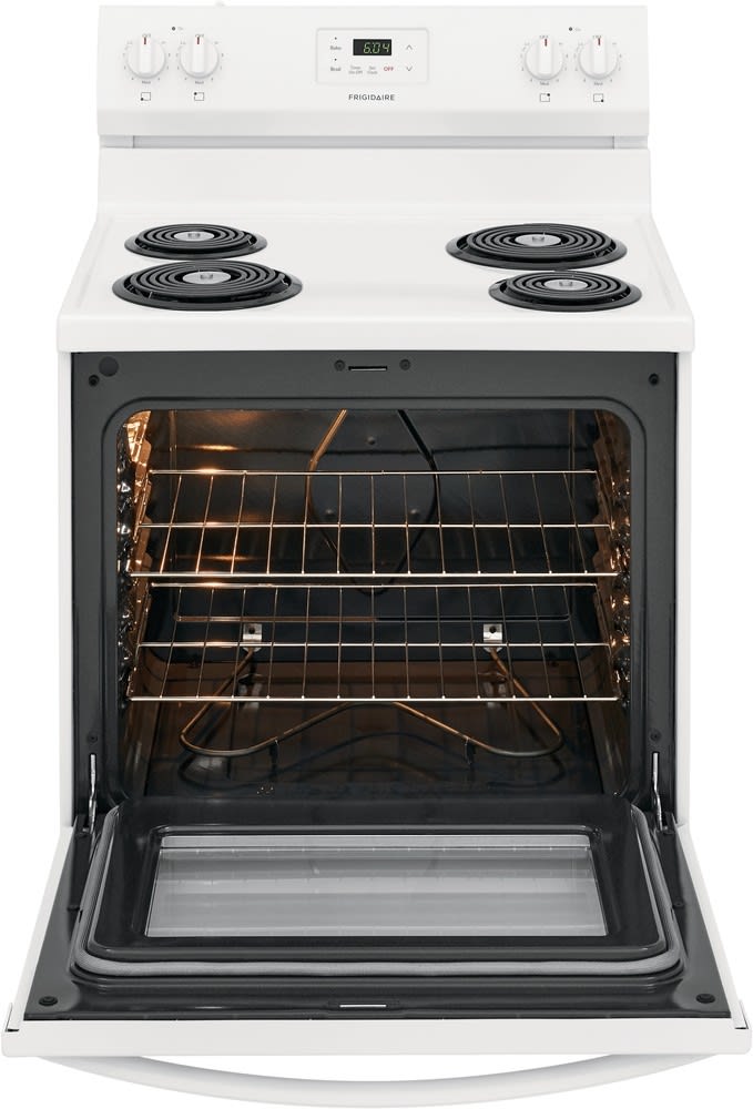 Frigidaire FCRC3012AW 30 Inch Freestanding Electric Range with 4 ...