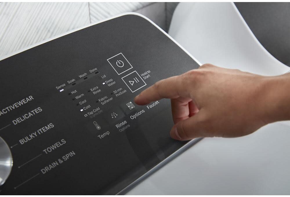 Whirlpool WTW5015LW 28 Inch Top Load Washer with 4.5 cu. ft. Capacity ...