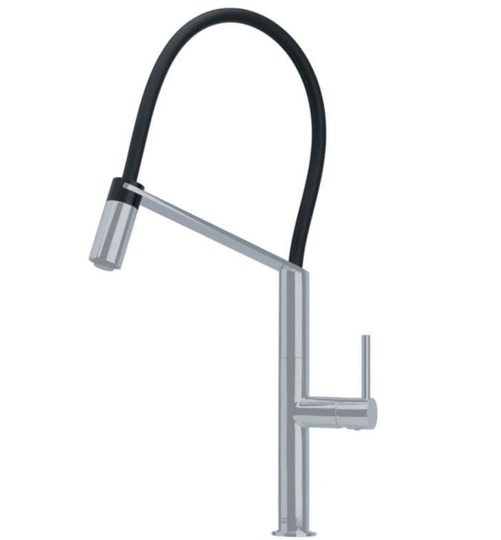 Franke FF4980 Chillout Single Hole Semi-Pro Kitchen Faucet with Pullout ...