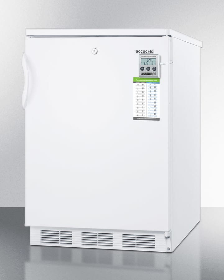 AccuCold FF7LBIMED 24 Inch Compact Refrigerator with 5.5 cu. ft ...