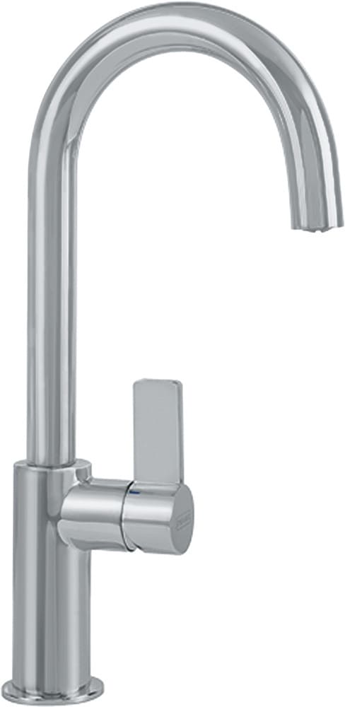 Franke FFB3180 Single Handle Satin Nickel Bar Kitchen Faucet with ...