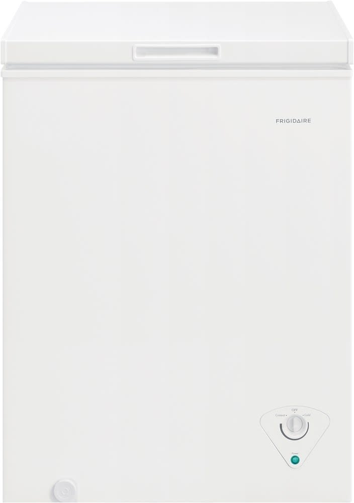 Frigidaire FFCS0522AW 25 Inch Chest Freezer with 5 Cu. Ft. Capacity ...