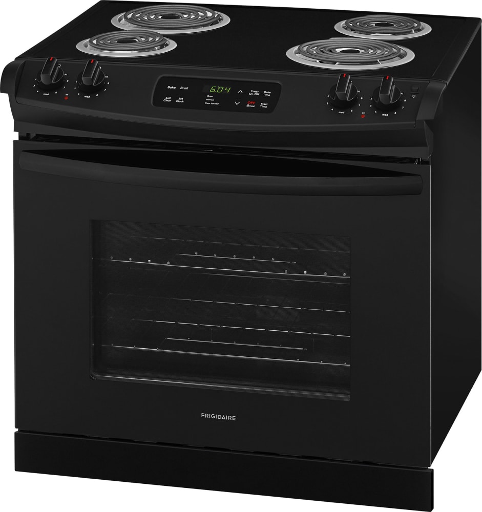 Frigidaire FFED3016TB 30 Inch Drop-In Electric Range with Vari-Broil ...