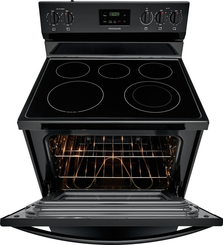 Frigidaire FFEF3052TB 30 Inch Freestanding Electric Range with Quick ...