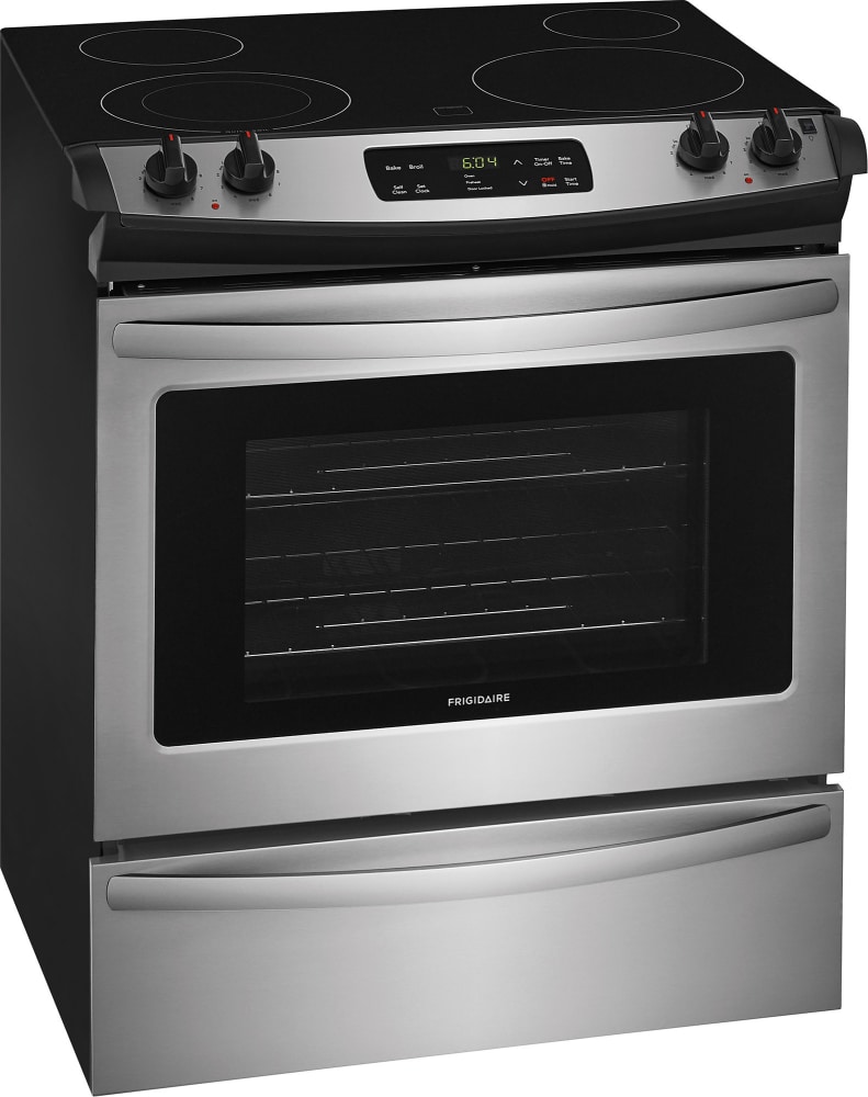 Frigidaire FFES3026TS 30 Inch Slide-In Electric Range with SpaceWise ...