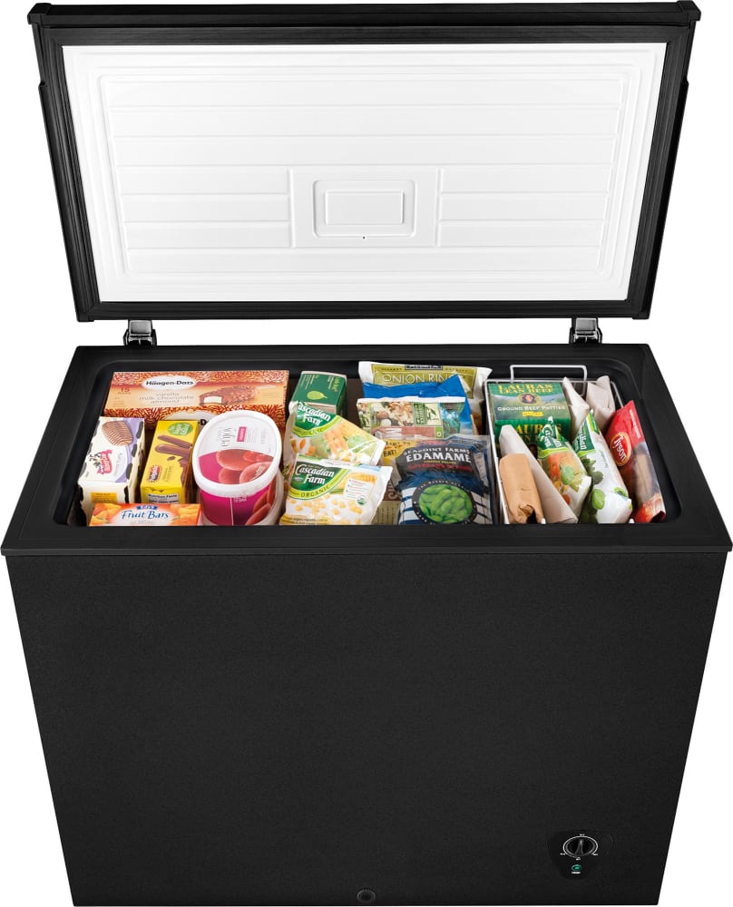 Frigidaire FFFC09M1RB 44 Inch Chest Freezer withManual Defrost Store ...