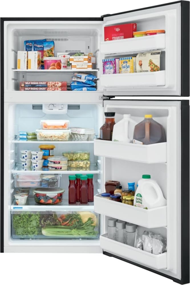 Frigidaire FFHT1425VB 28 Inch Top Freezer Refrigerator with 13.9 Cu. Ft ...