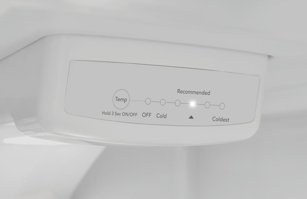 Frigidaire FFHT1822UW 28 Inch Top Freezer Refrigerator with 17.6 Cu. Ft ...