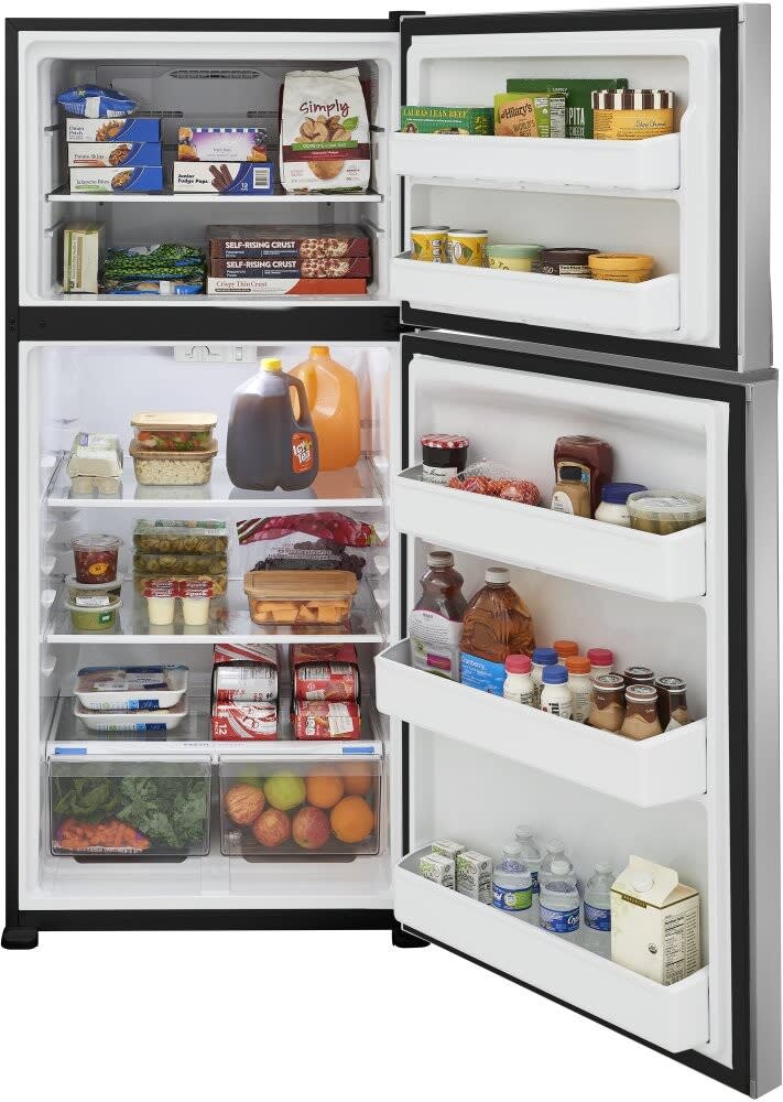 Frigidaire FFHT2022AS 30 Inch Freestanding Top Freezer Refrigerator ...