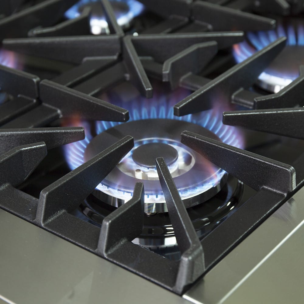 Forno FFSGS624436 Ancona Professional Gas Range with 6 Sealed Burners ...