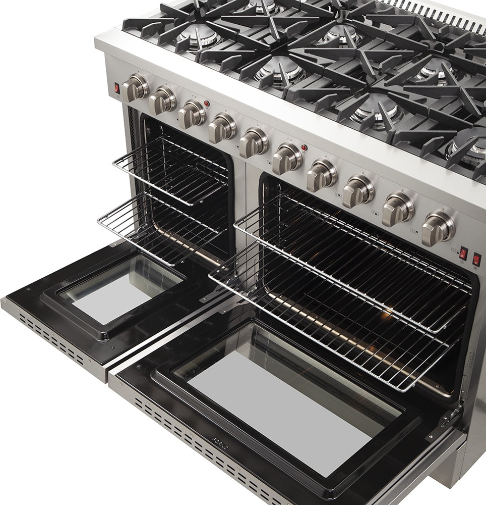 Forno FFSGS624448 48 Inch Ancona Professional Freestanding Gas Range ...