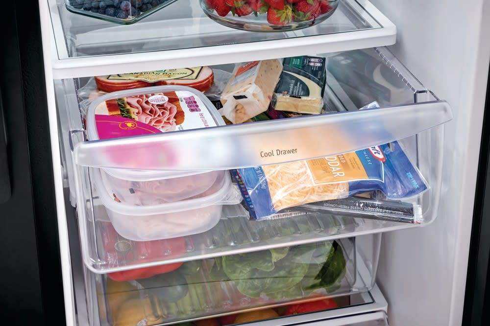 Frigidaire FFSS2615TE 36 Inch Side-by-Side Refrigerator with 25.5 Cu ...